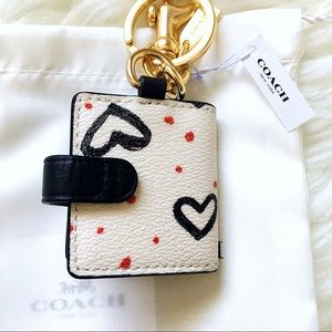 Coach | Accessories | Coach Picture Frame Bag Charm Crayon Hearts ...